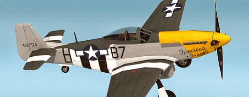 Ferocious Frankie P-51D Mustang Papercraft | Papercraft Paradise ...