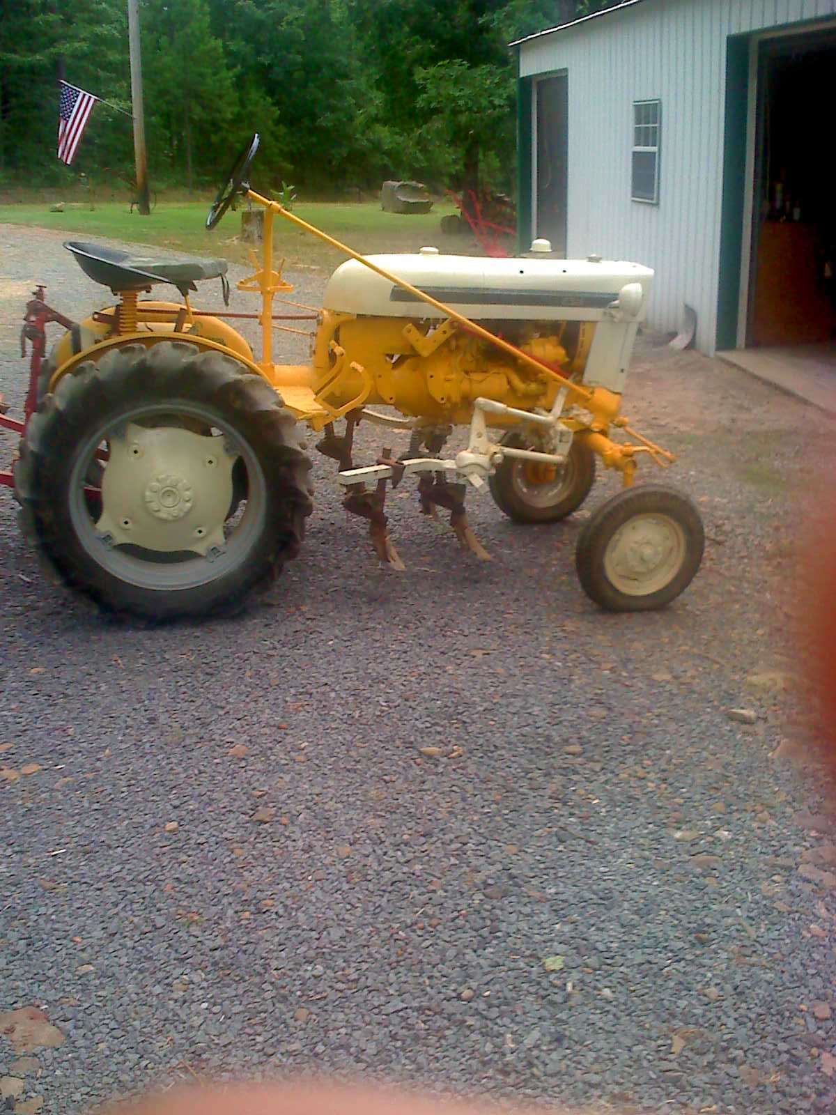 Farmall Cub Hub: Laying Off Rows In Garden With a Farmall Cub Farmall Cub Hub: Laying Off Rows In Garden With a Farmall Cub