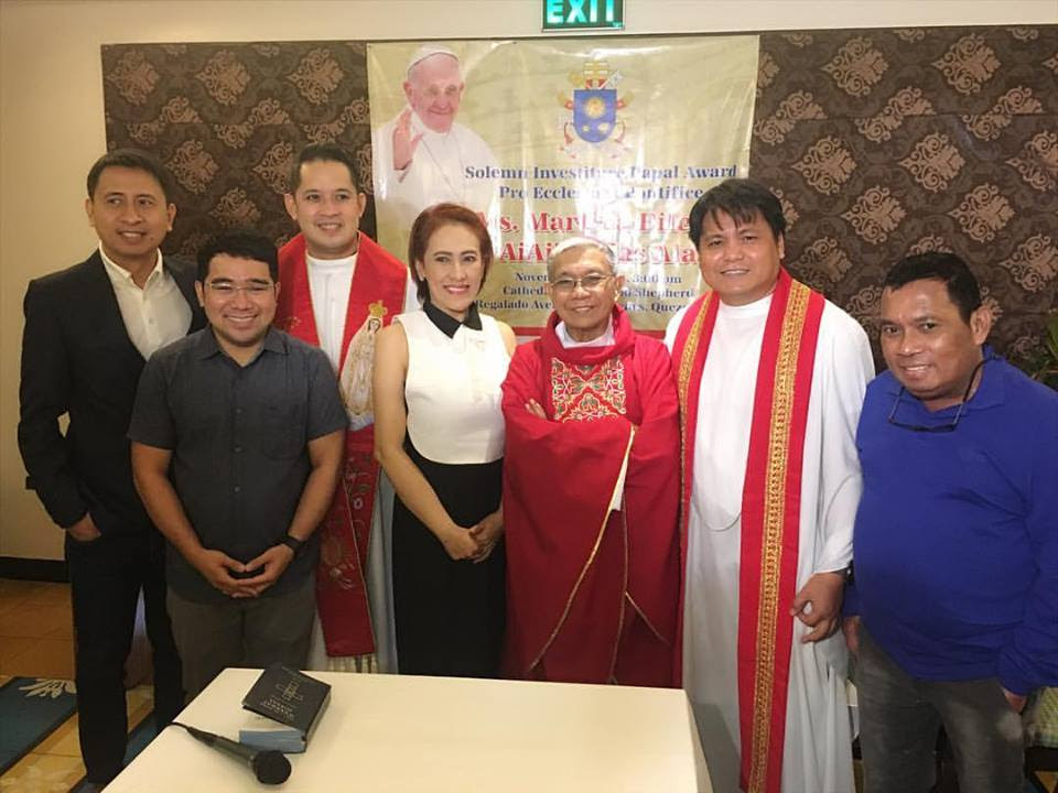 Ai Ai De Las Alas To Get Highest Church Honor For A Lay Person, Proud ...