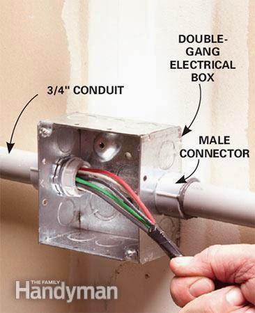 Electric Work: Conduit Installation - Built to Last TV - The Green Home