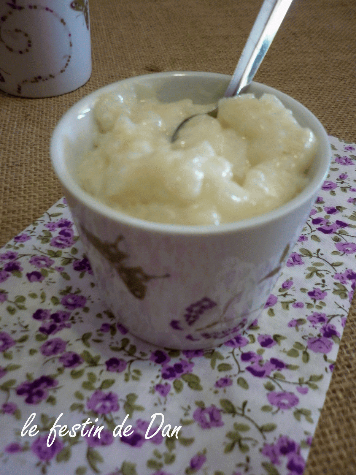 Le Festin de Dan: Riz au Lait *Cooking Chef*