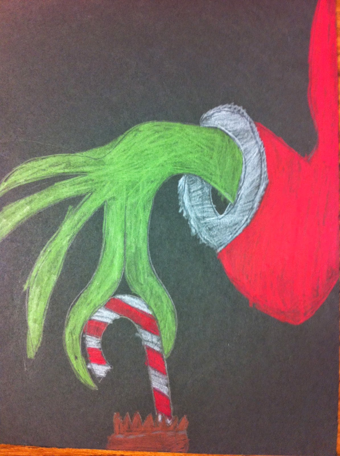 Drip, Drip, Splatter Splash: The Grinch Who Stole Christmas