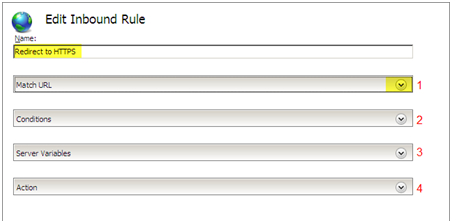 There's a script for that: IIS redirect using URL Rewrite