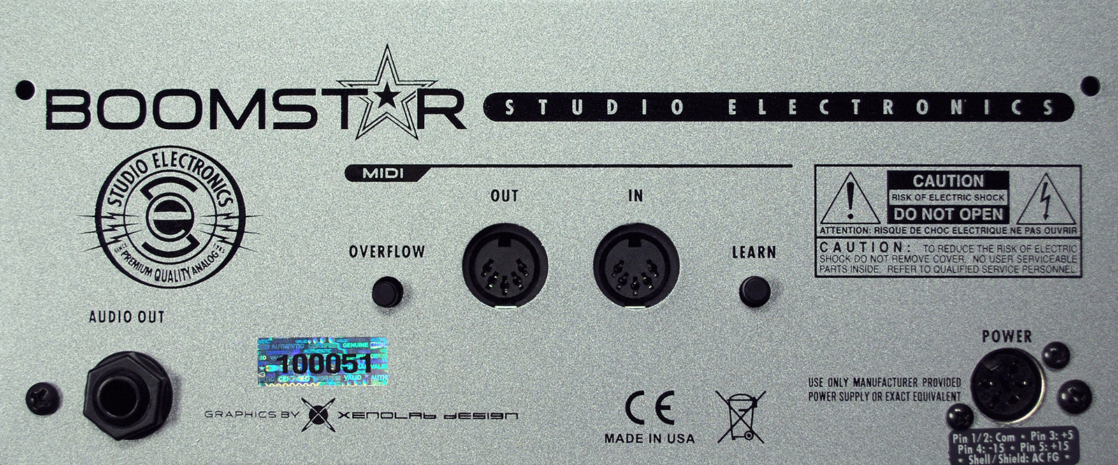 MATRIXSYNTH: STUDIO ELECTRONICS BOOMSTAR 3003 SN 100051 - TB-303