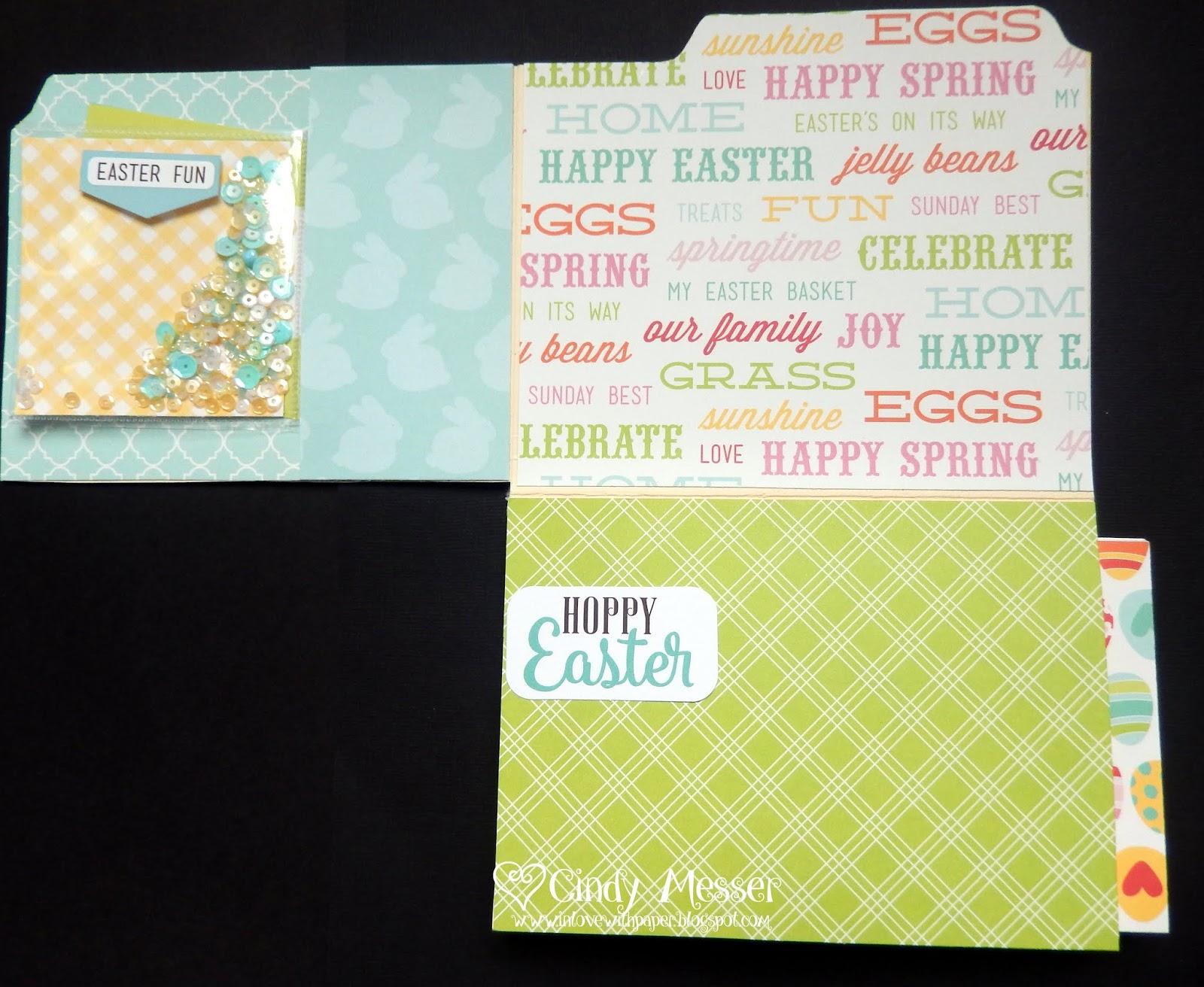 In Love with PAPER!!: Easter File Folder Flipbook