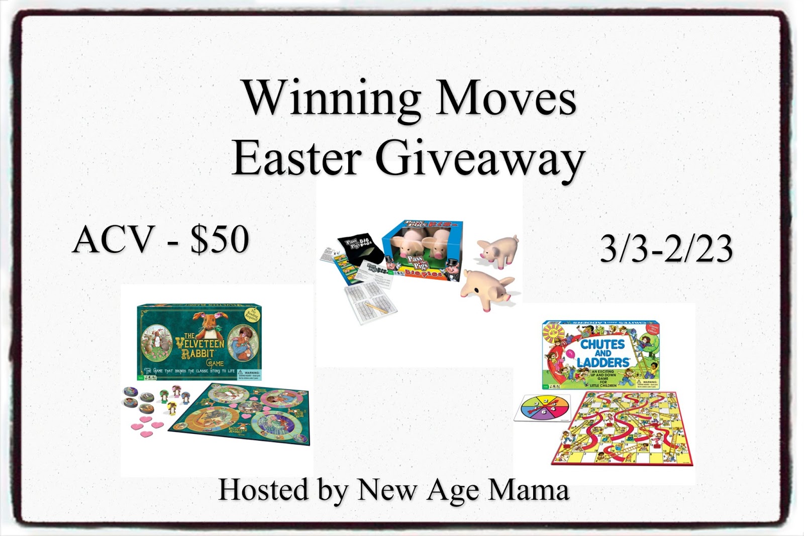 New Age Mama: Winning Moves Easter Giveaway