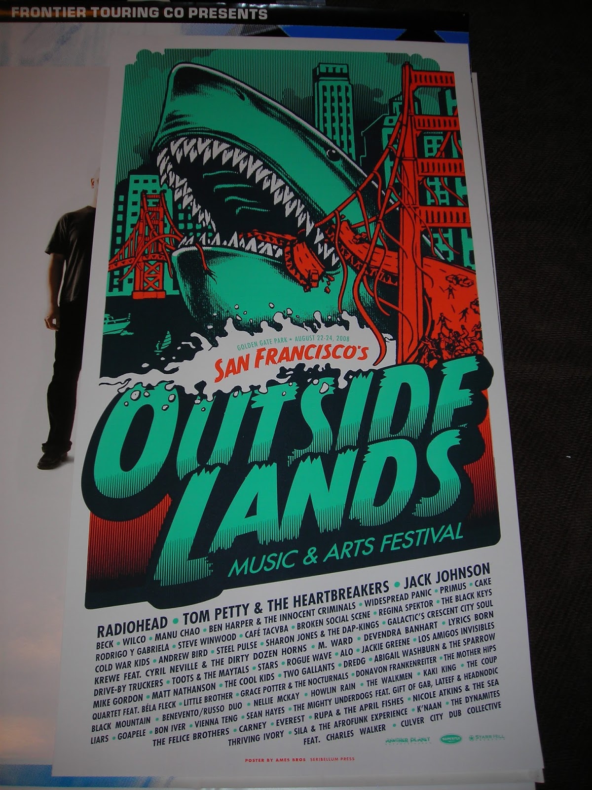 Climbing Up Your Walls: The Radiohead Poster Blog: The Shark That Ate ...
