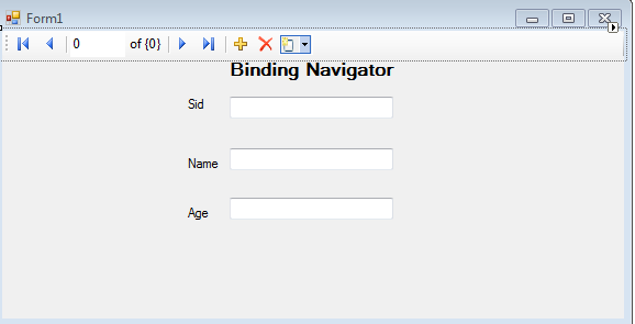 How to Use BindingNavigator control in Windows Forms Application | MY.NET Tutorials
