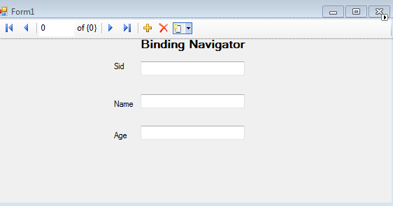 How to Use BindingNavigator control in Windows Forms Application | MY.NET Tutorials