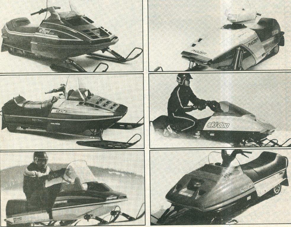 CLASSIC SNOWMOBILES OF THE PAST: 1984 SNOWMOBILE LINE-UP