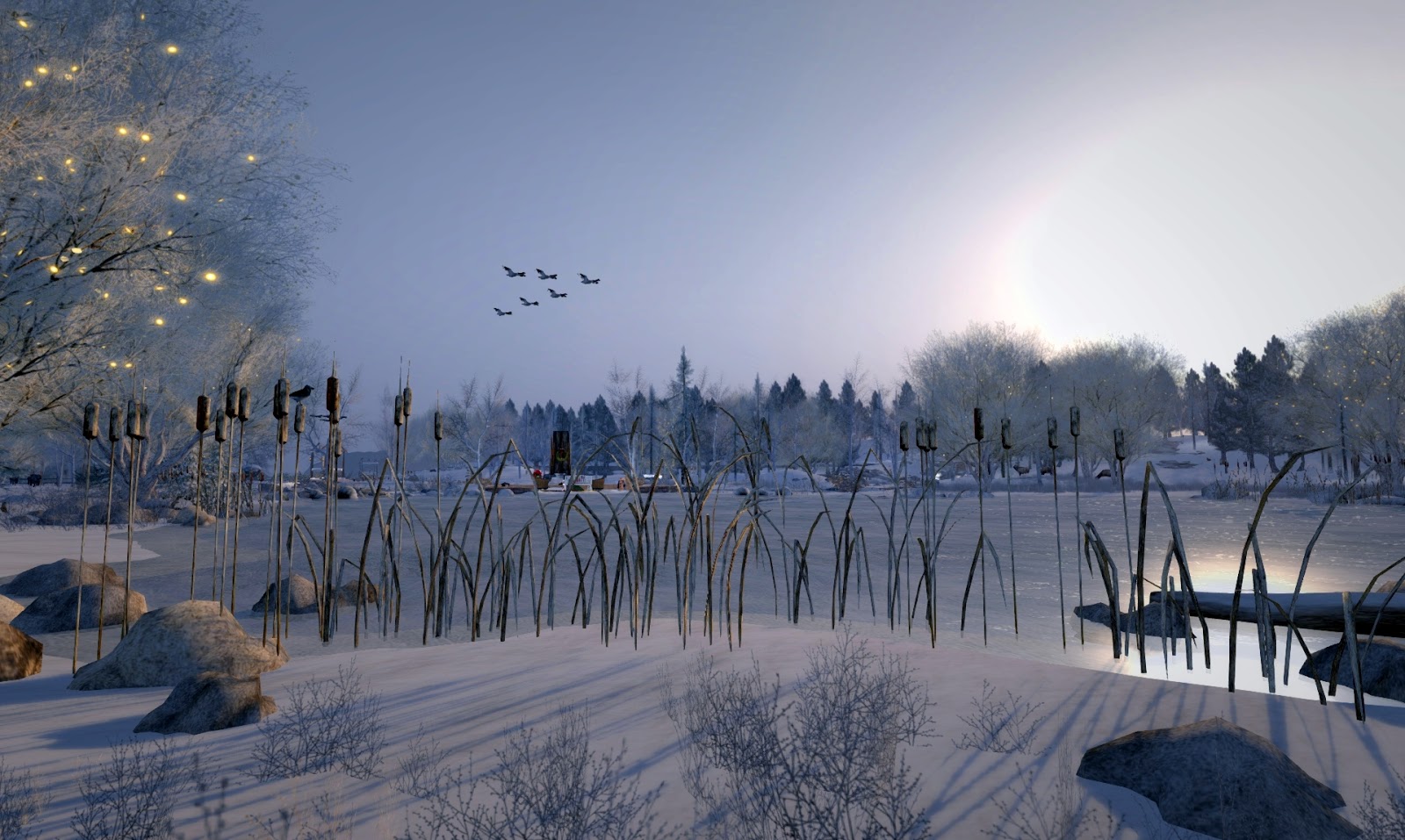 Echt Virtuell: Winter-Simtipp: The Pines at Jacobs Pond