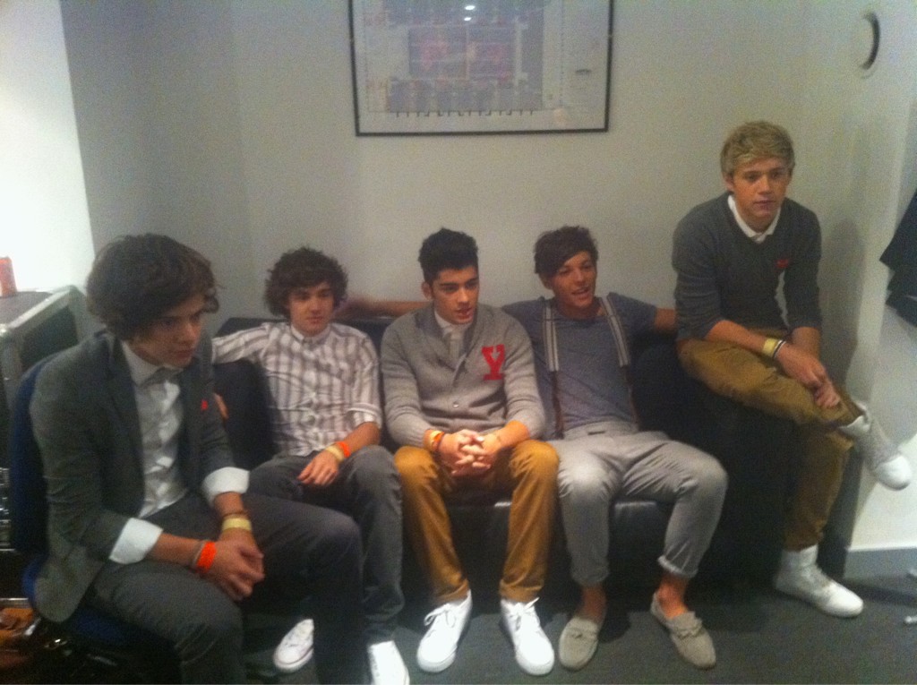 1D Family Argentina ©: Backstage en Wembley