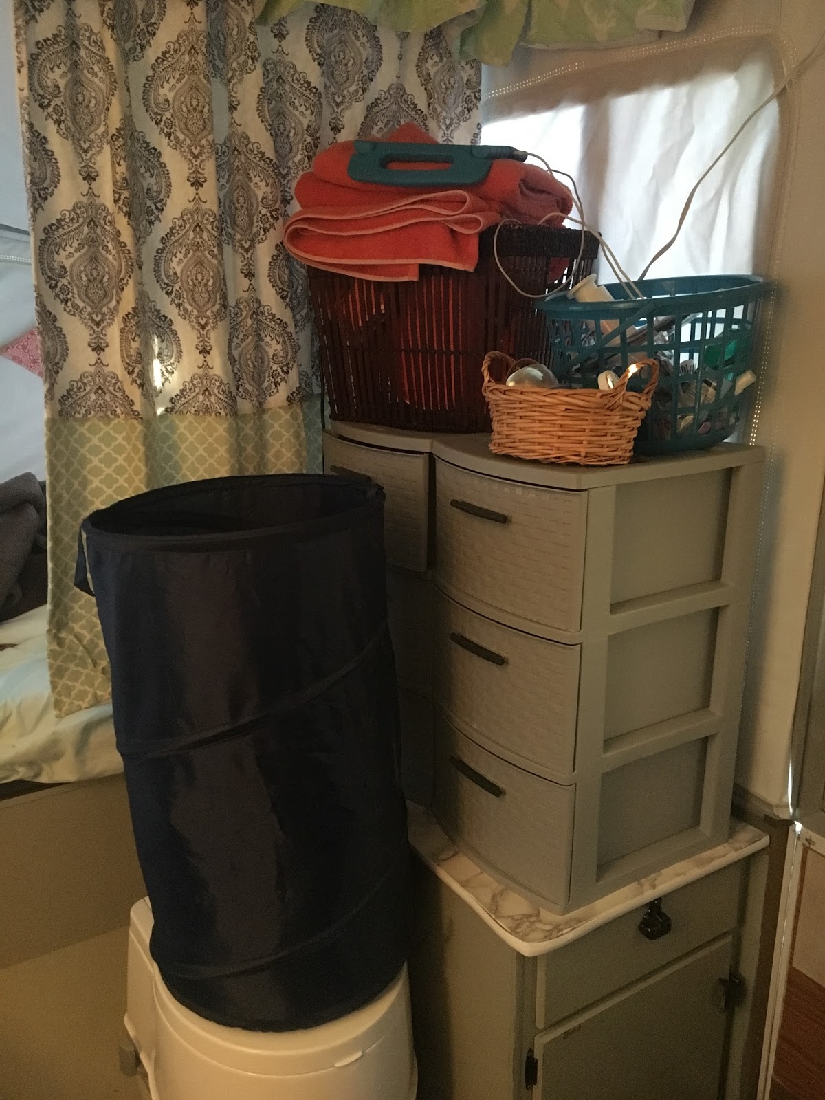 How to Stay Organized in a Pop Up Camper — The Southern Glamper