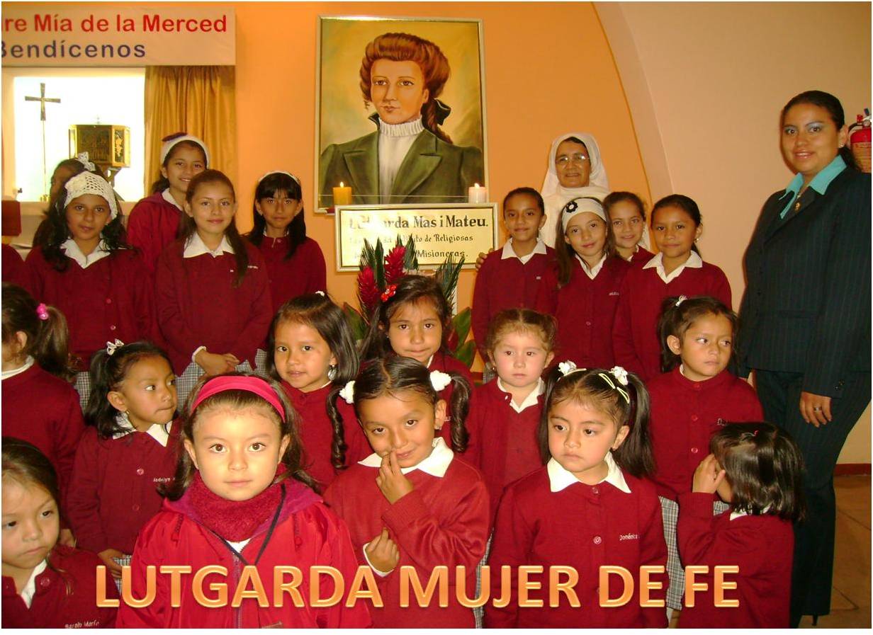 U.E. P. NUESTRA MADRE DE LA MERCED: EL 21 DE NOVIEMBRE LAS MERCEDARIAS ...