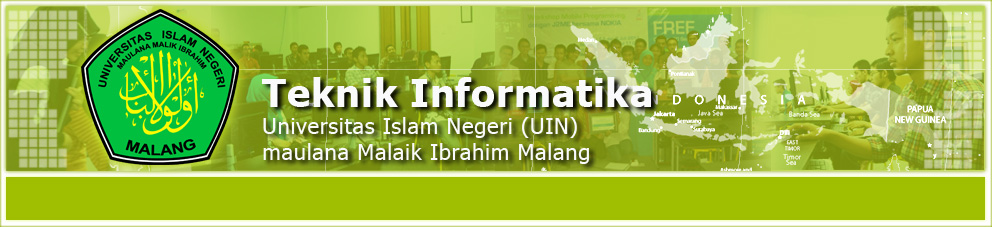 Header web Teknik Informatika UIN Maliki Malang | S | H | A | R | E