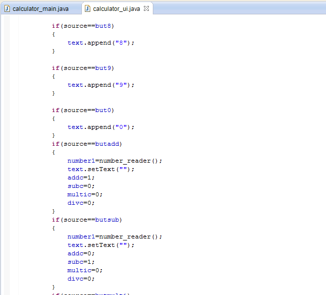 Tugas PBO - Program Kalkulator Sederhana Java | Bayu Riza