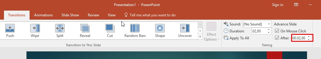Cara membuat efek Loading pada powerpoint - Biologizone