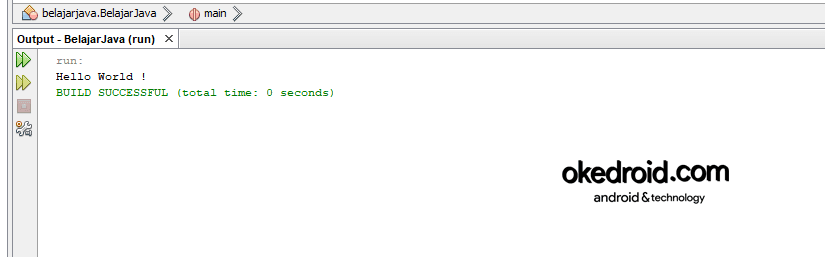 Belajar Menciptakan Agenda Pertama Hello World Java Di Netbeans ...