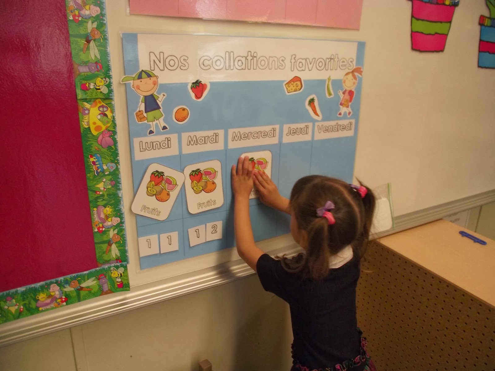 La maternelle de Francesca: Notre collation!