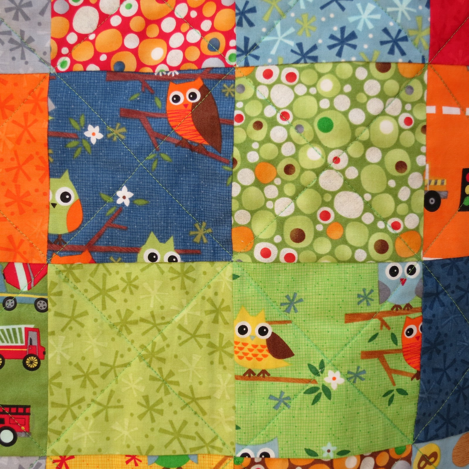Charm Pack Baby Quilt Tutorial ~ Guess Whoooo Loves You? - The Cottage Mama