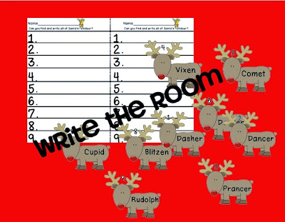 Classy in Kinder now Fancy in First: Reindeer Fun