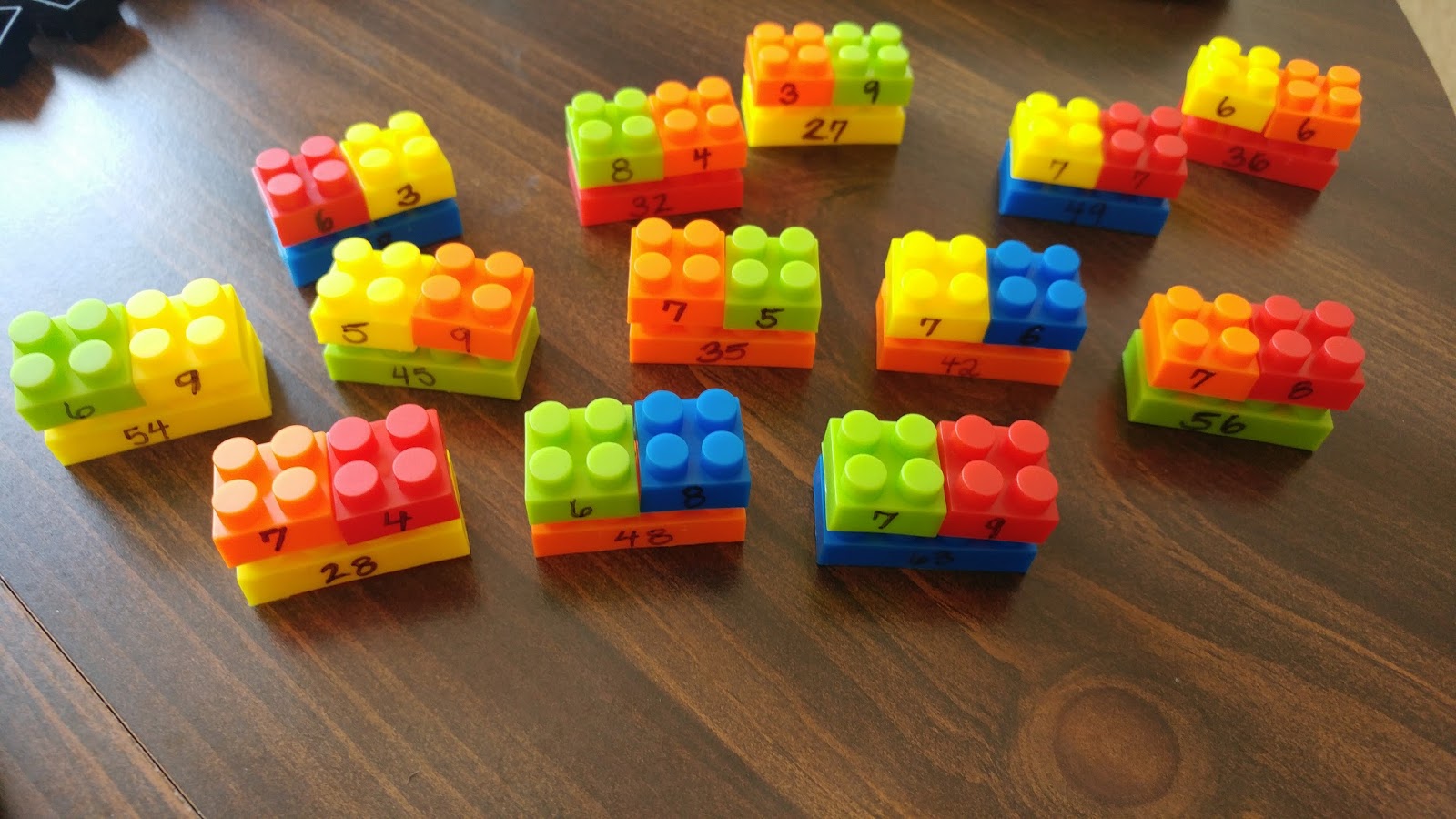 Mrs. Sheridan Takes Third Grade: LEGO Multiplication Game