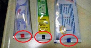 Arti Tanda Warna yang Ada di Dasar Pasta gigi (Odol) | Pustaka Pandani