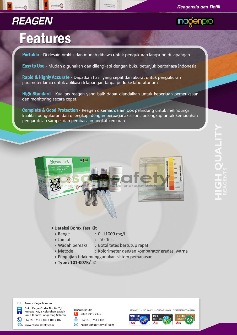 Alat Uji Formalin Murah | Akurat | Berkualitas