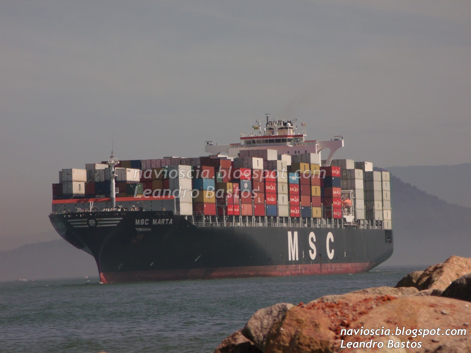 Navios de Santos & CIA: Navio MSC MARTA