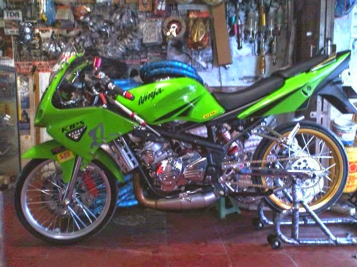 Modifikasi Kawasaki Ninja RR KEREN Ter-Update 2015 ~ Mamah Muda Blogr