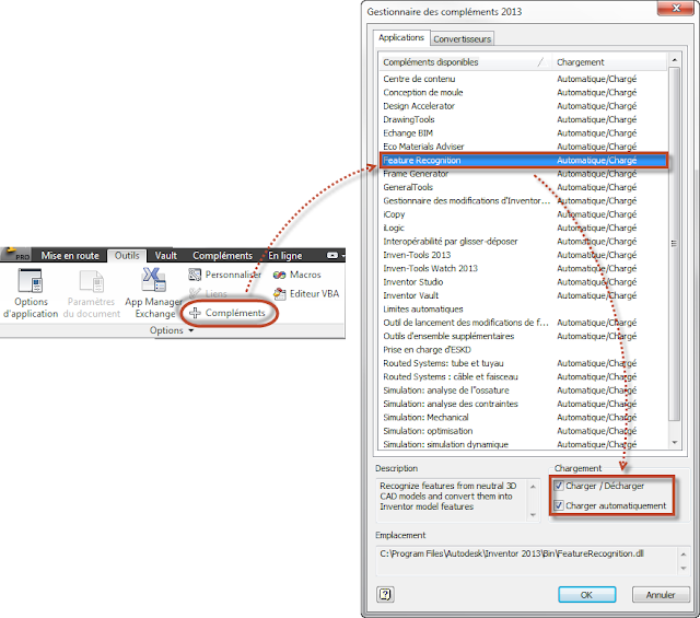 Le Blog Hurni Engineering: Inventor Feature Recognition