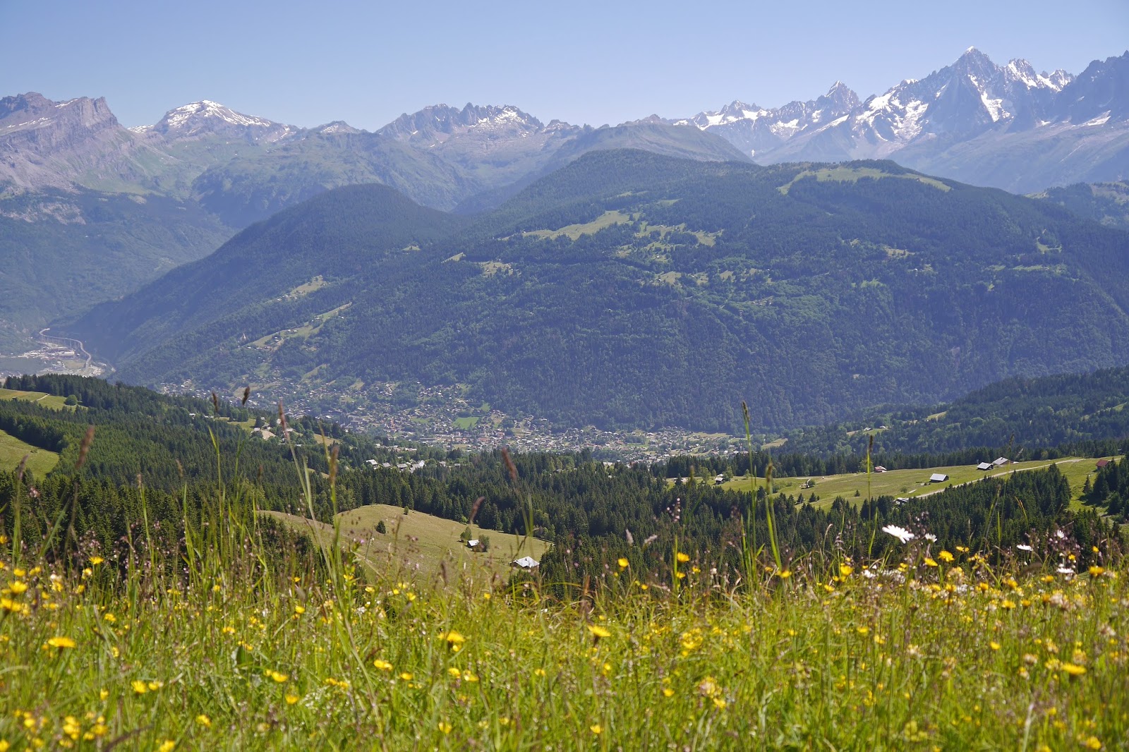 Walking in the country: Le Bettex and Mont D'Arbois