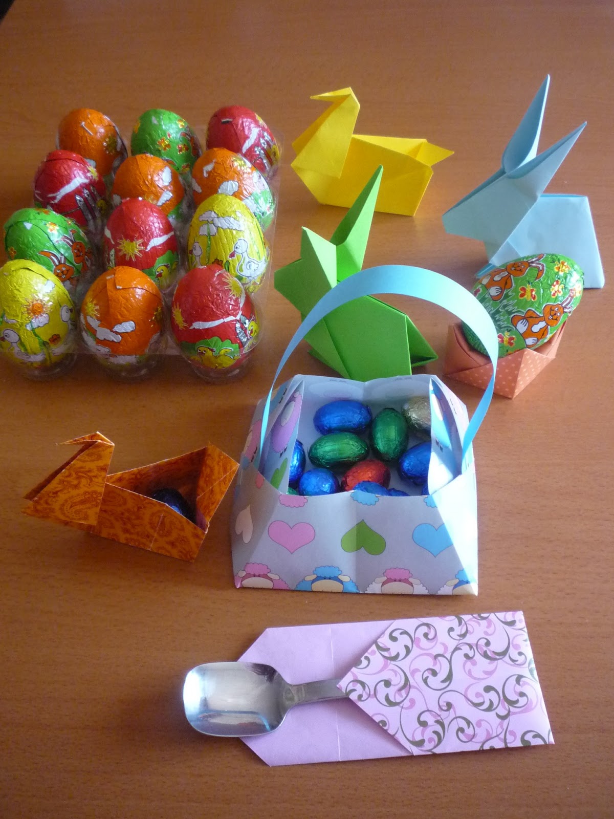 Cursuri Origami: Atelier origami pentru Paște