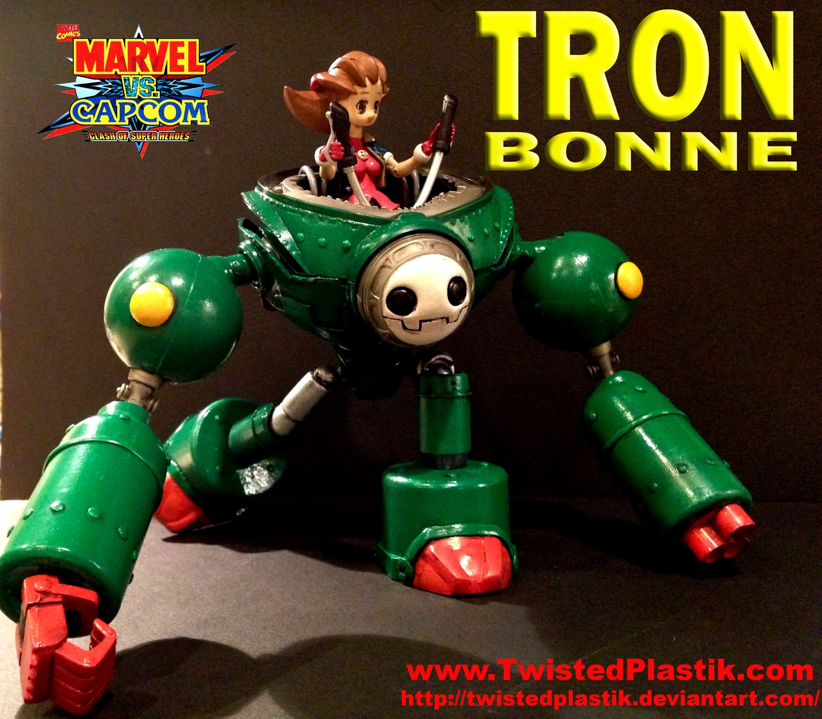 Twisted Plastik: Tron Bonne Custom Figure
