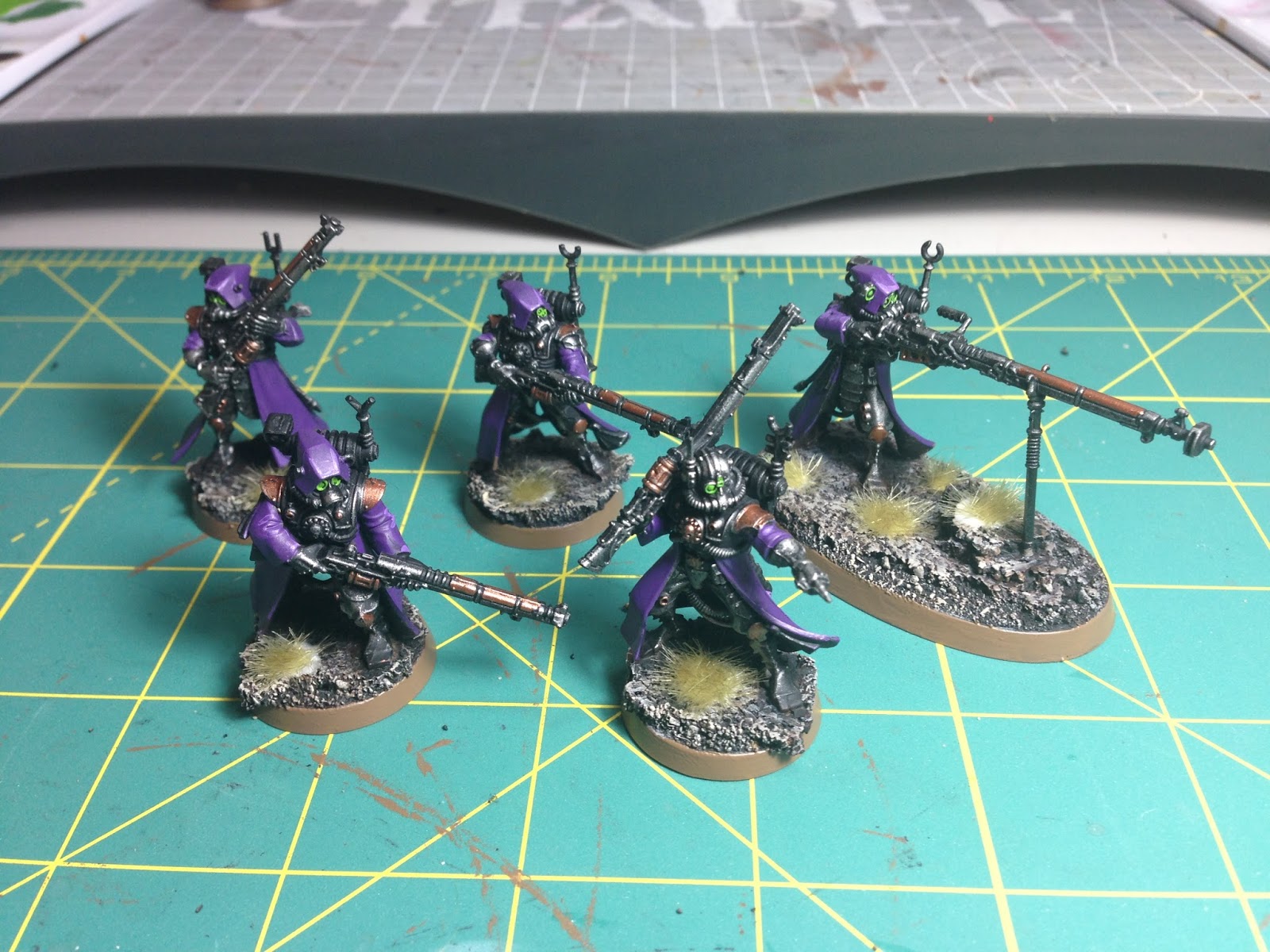 Kris Wall Minis: Project #8 - MOAR 40k Admech Skitarii Rangers - Complete