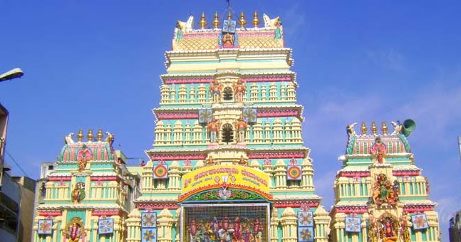 Dharmaraya Swamy Temple in Bangalore Karnataka India