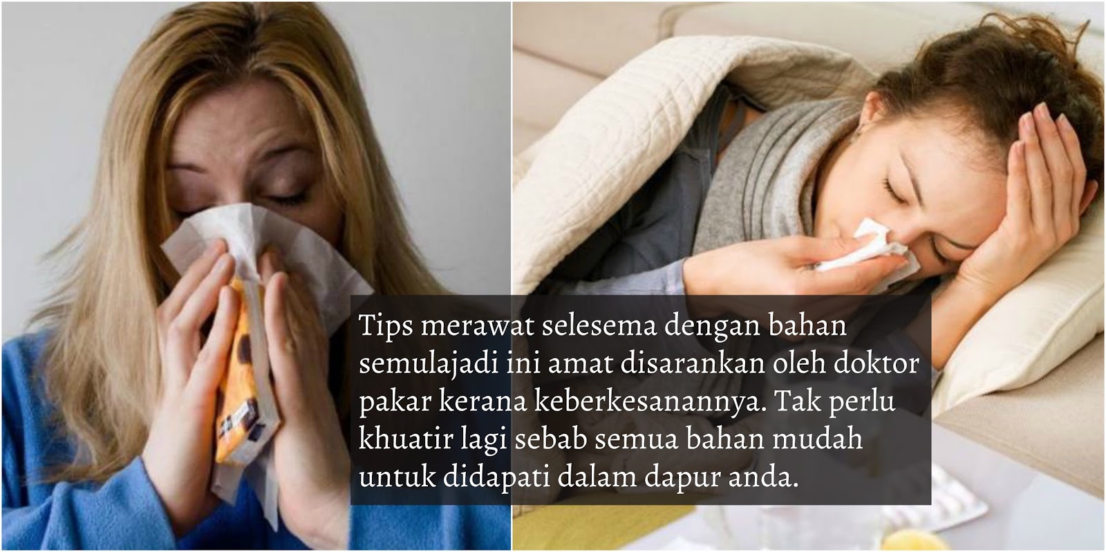 7 Tips Rawat Selsema Guna Bahan Semulajadi Je, Paling Penting Boleh ...