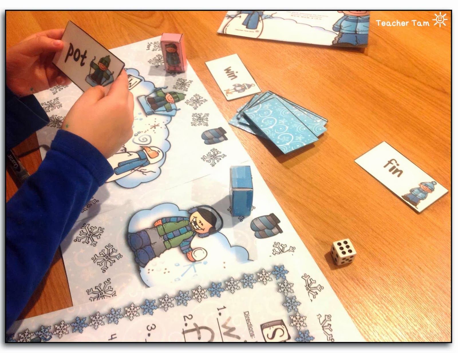 Teacher Tam's Educational Adventures: Winter Math and Literacy Centers ...