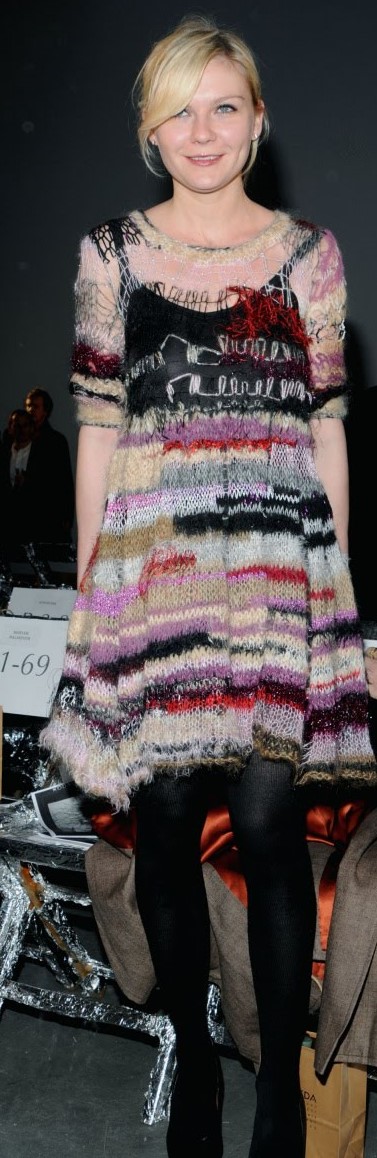 Celebrity Legs and Feet in Tights: Kirsten Dunst`s Legs and Feet in ...