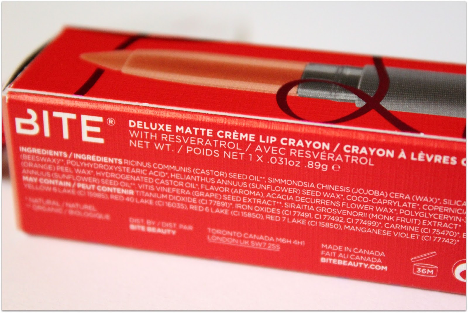 Review: Bite Beauty Matte Creme Lip Crayon in "Gavi"