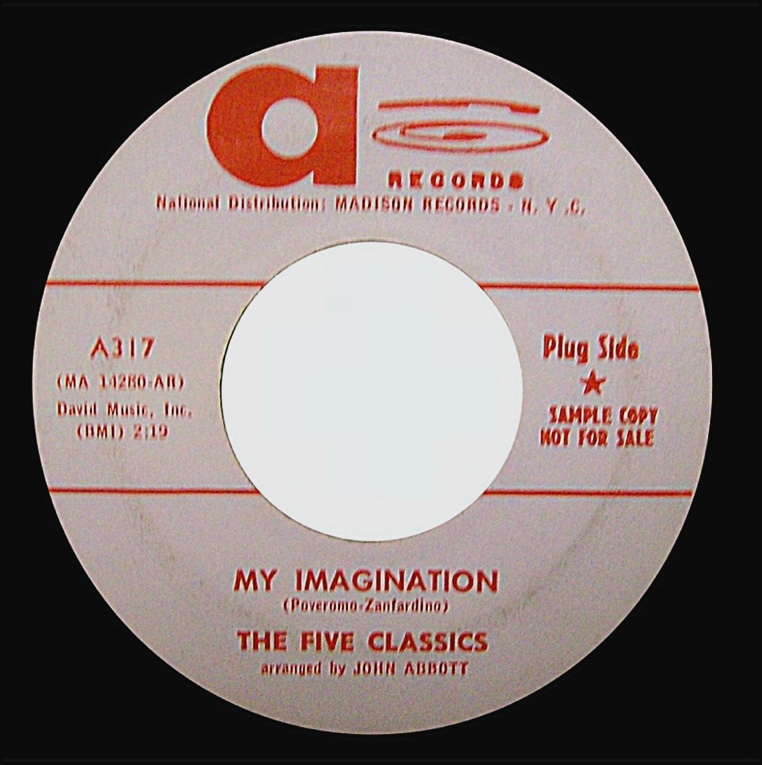 WHITE DOO-WOP COLLECTOR: THE V CLASSICS aka THE FIVE CLASSICS