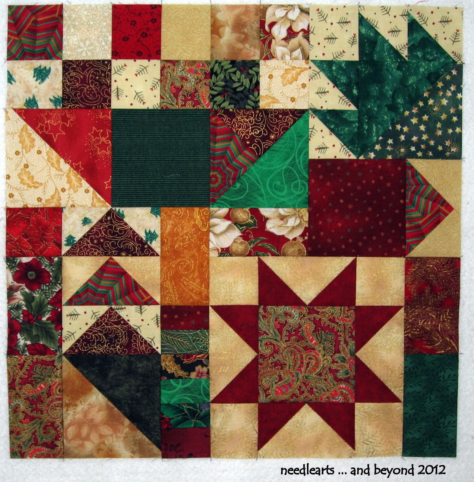 Needlearts ... and beyond: Christmas Chaos aka Christmas Potpourri BOM ...