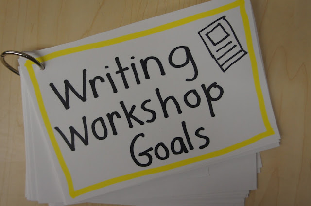 Joyful Learning In KC: Writing Workshop Post-It Goals