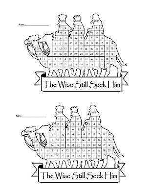 Nerd-Bucket: Christmas Reading Chart