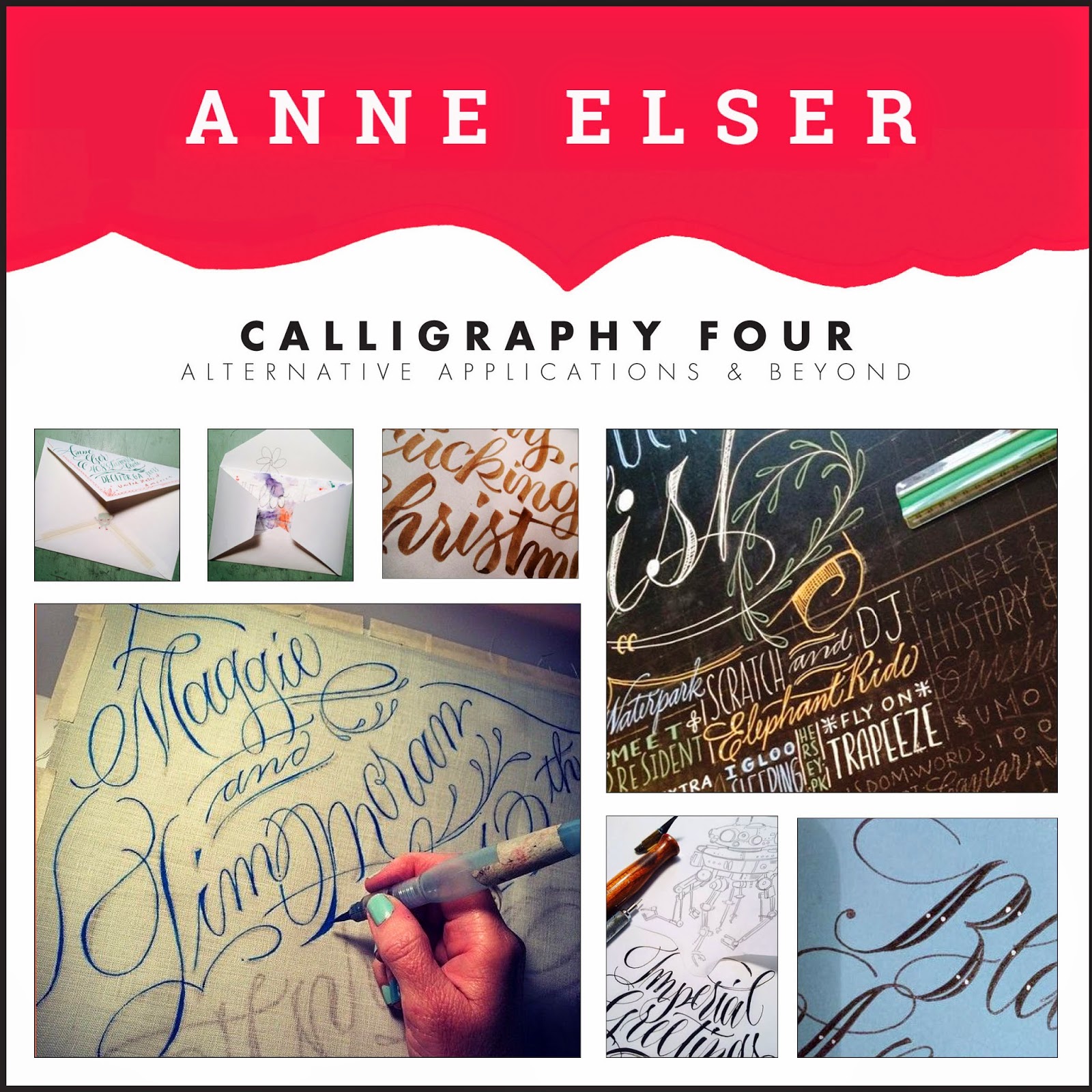Anne-Davnes Elser: New Calligraphy 4 class coming this Summer 2014 at ...