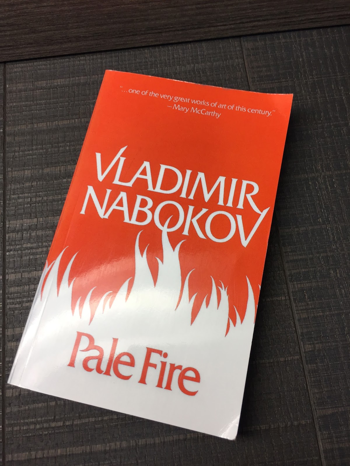 Pale Fire Vladimir Nabokov Reproduction Book (re-print) Blade Runner: 2049