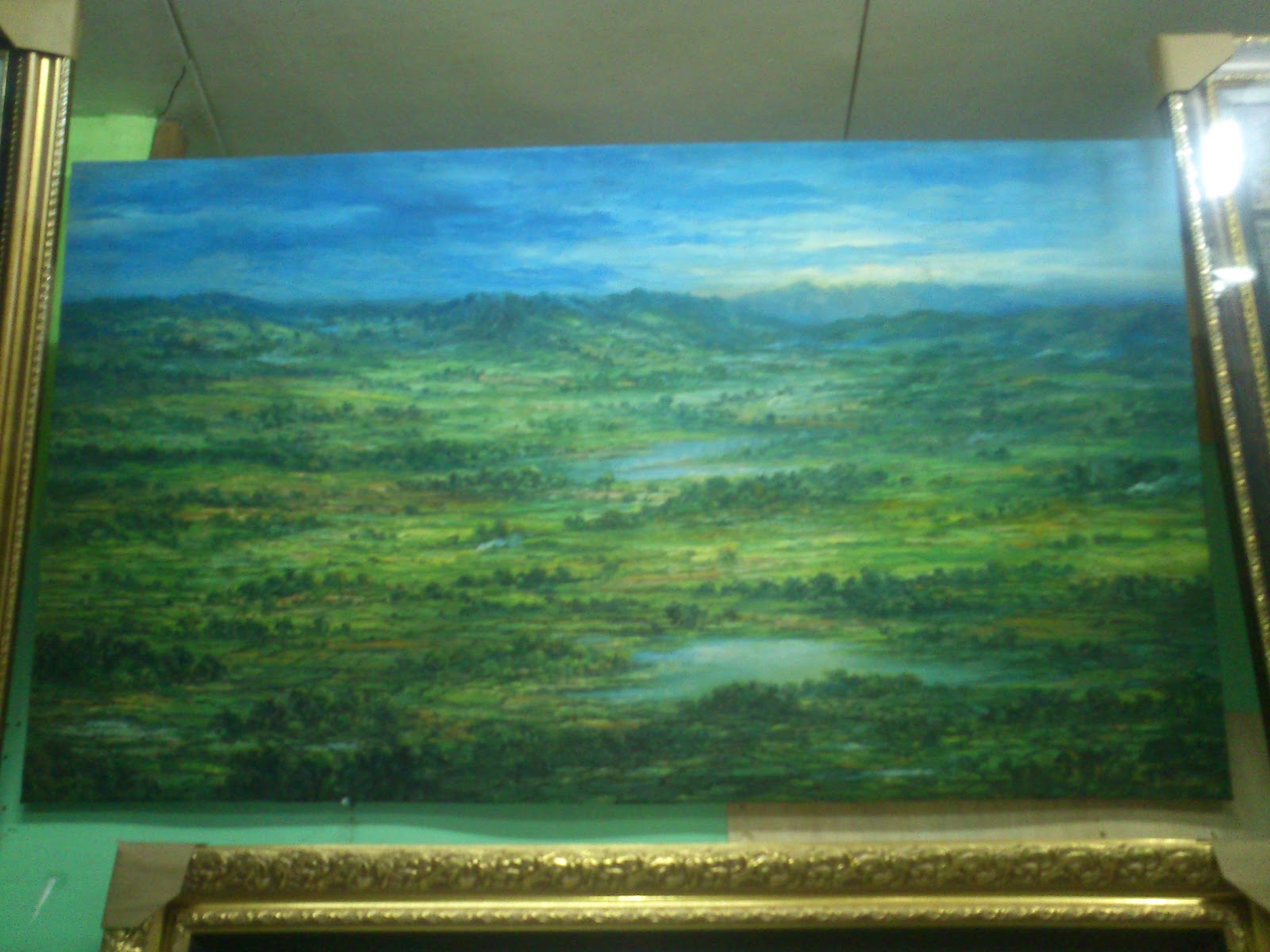 Nita Frame: lukisan pemandangan