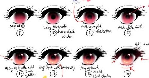 Eye Coloring Tutorial