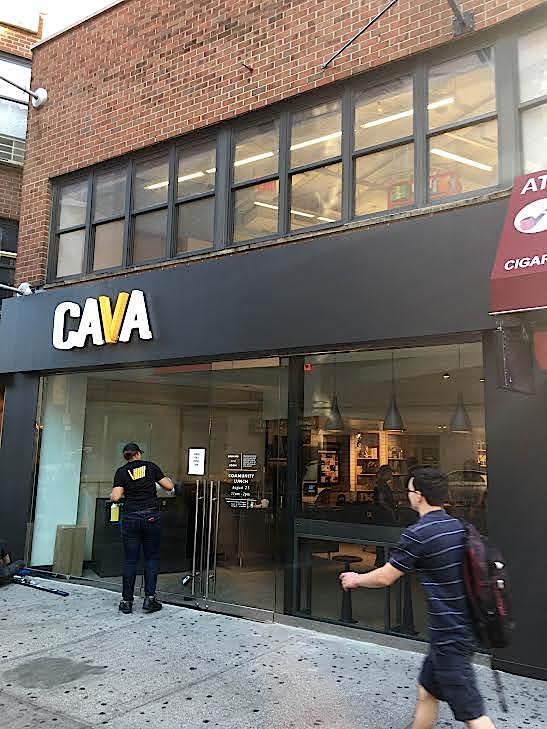 EV Grieve: Cava Grill opens today on 4th Avenue