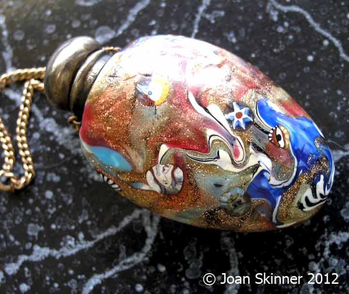 Antiques Plus: A Giovanni Battista Franchini, Venitian Glass Scent Bottle